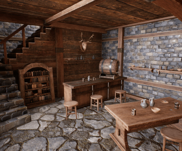 ArtStation - Medieval Interior Set | Resources