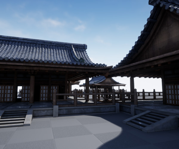 ArtStation - Asian Temple | Resources