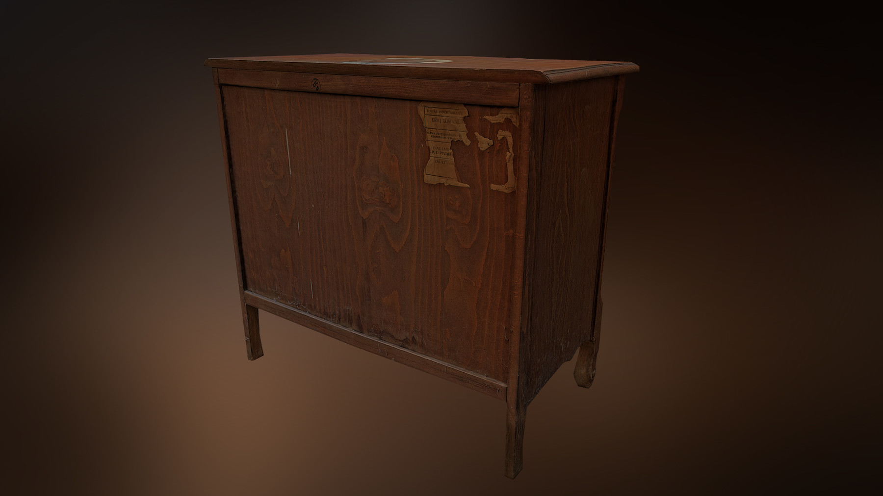 ArtStation - Old commode | Resources