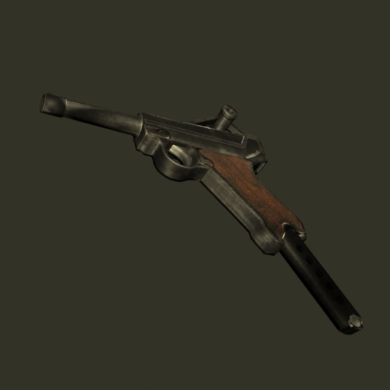 ArtStation - Luger WWII | Resources