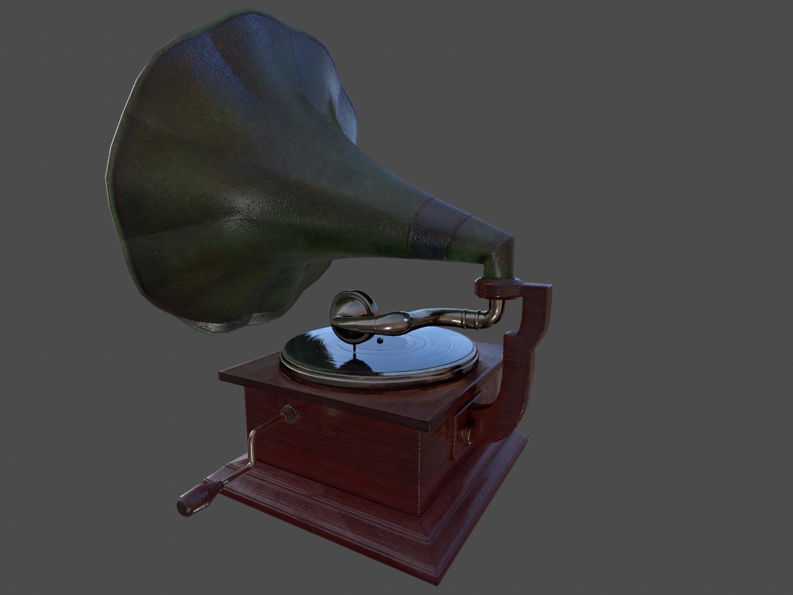 ArtStation - Phonograph - PBR | Game Assets