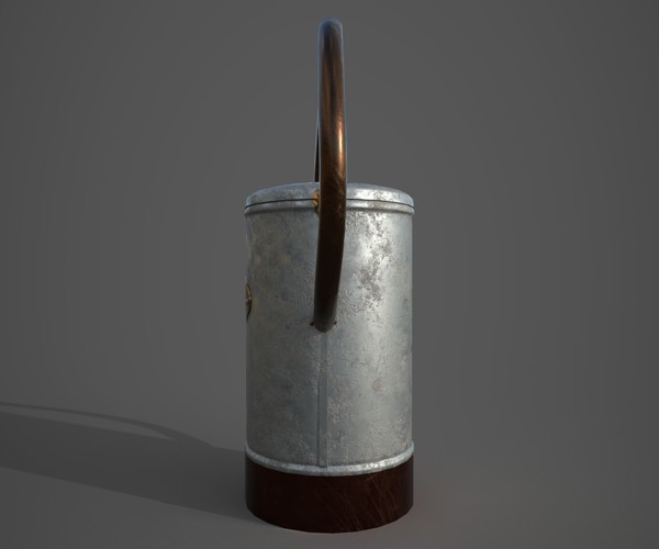 ArtStation - Watering Can PBR textures Real World Scaling Low-poly 3D ...