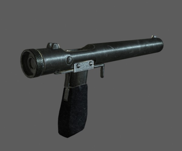 ArtStation - Welrod MK2 pistol | Resources