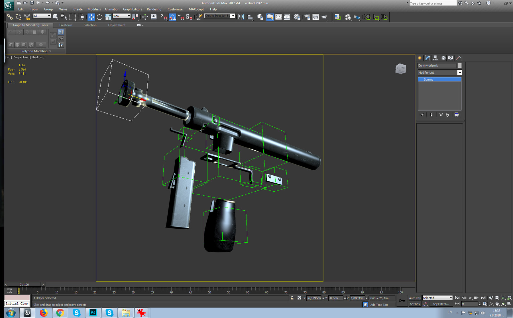 ArtStation - Welrod MK2 pistol | Resources