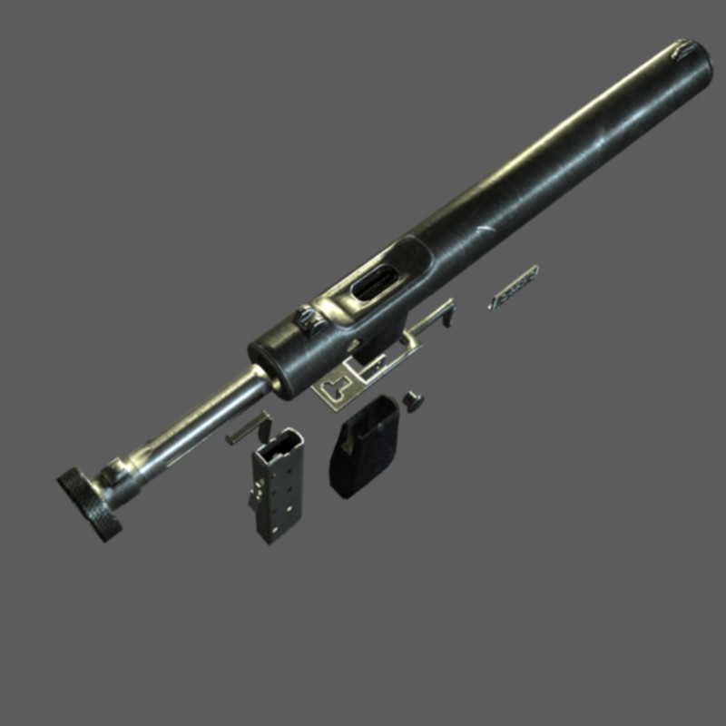 ArtStation - Welrod MK2 pistol | Resources