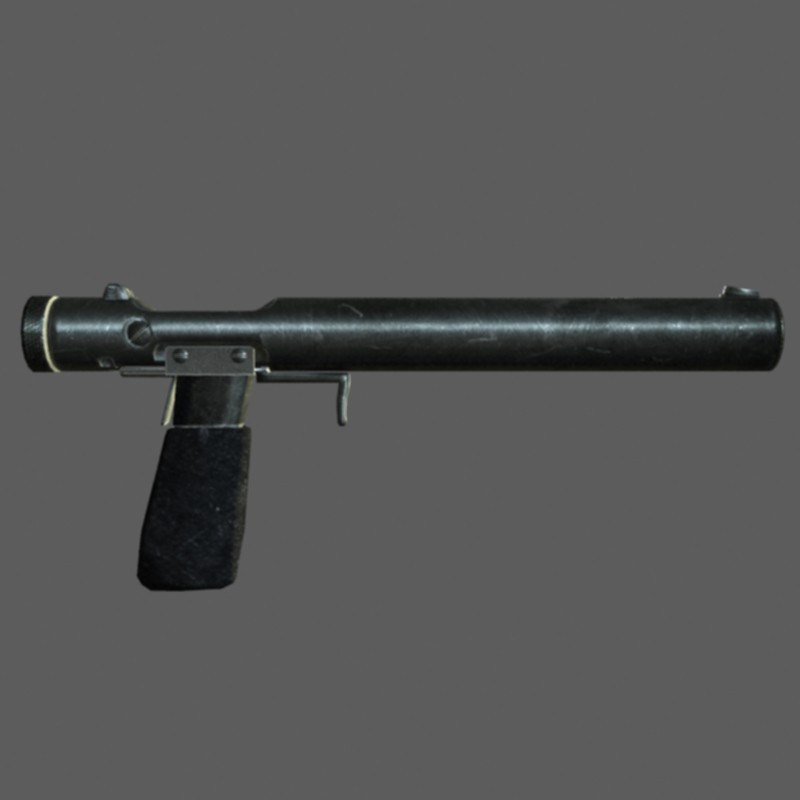 ArtStation - Welrod MK2 pistol | Resources