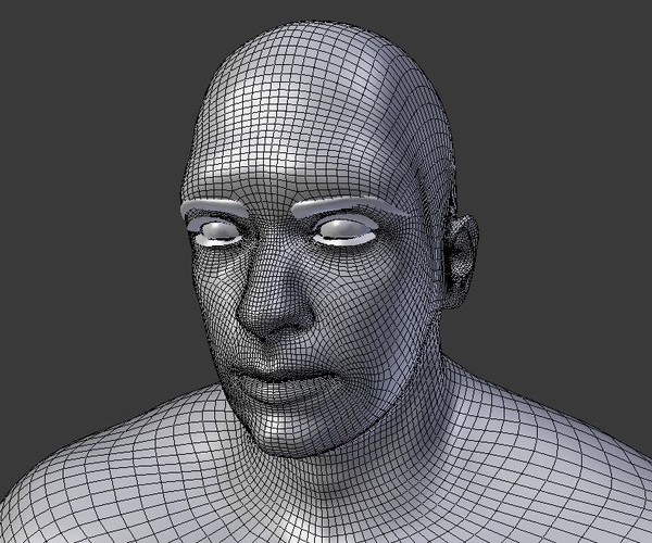 ArtStation - Male Generic Low Poly Low-poly 3D model | Game Assets