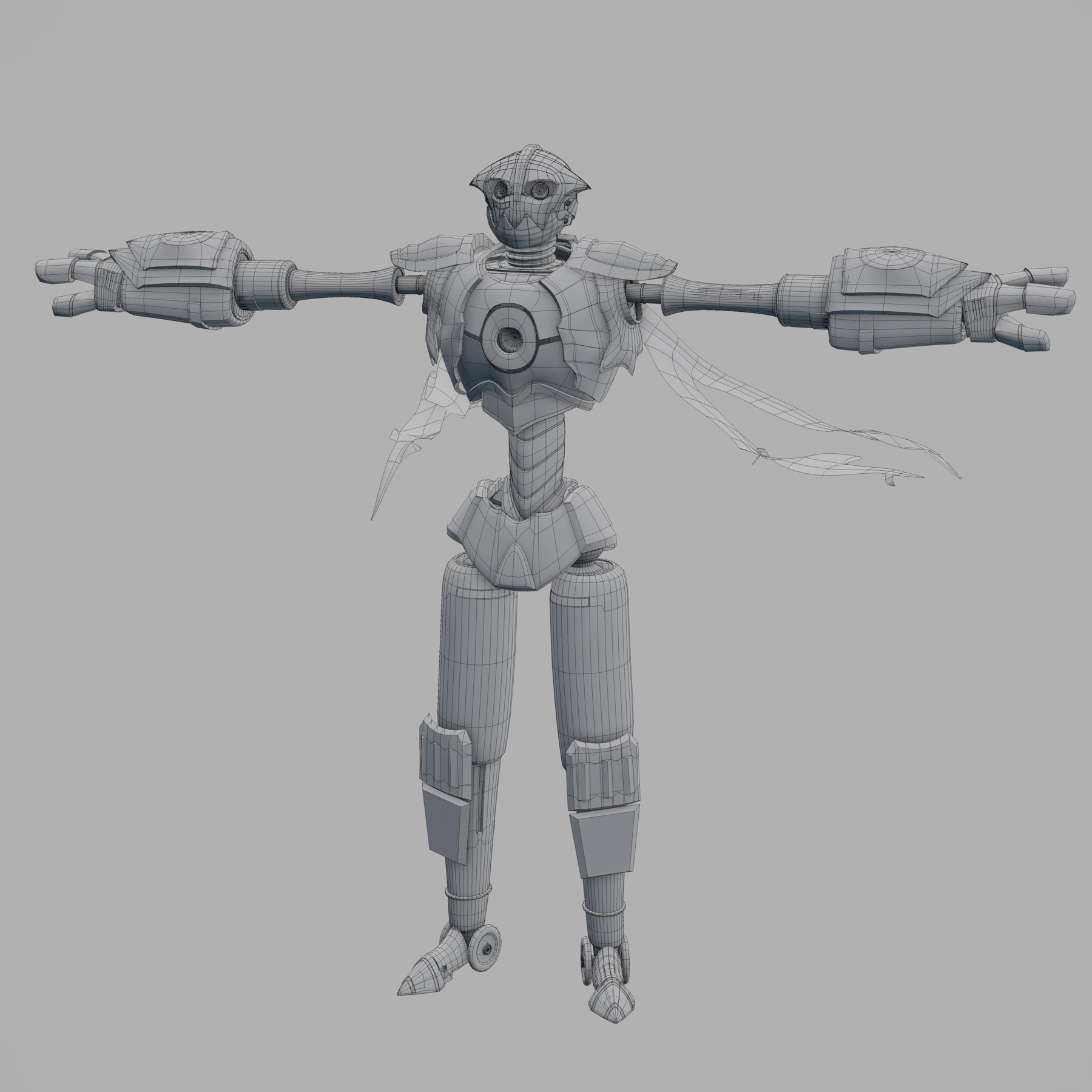 ArtStation - Rigged robot character - 3D model | Resources