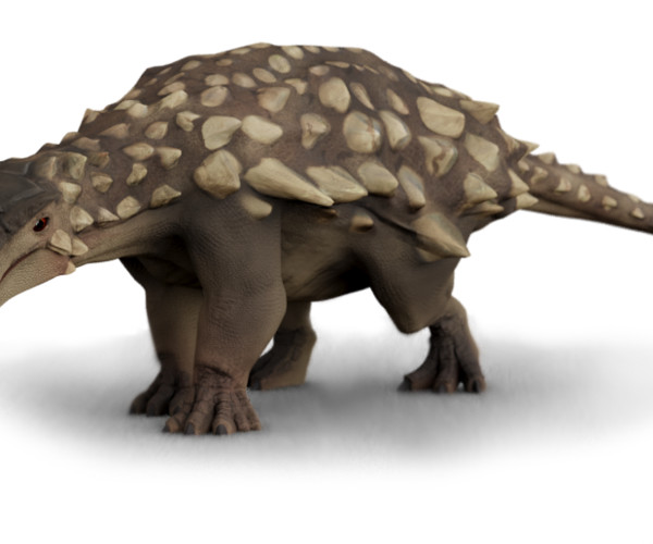 ArtStation - Nodosaurus dinosaur - 3D model | Resources