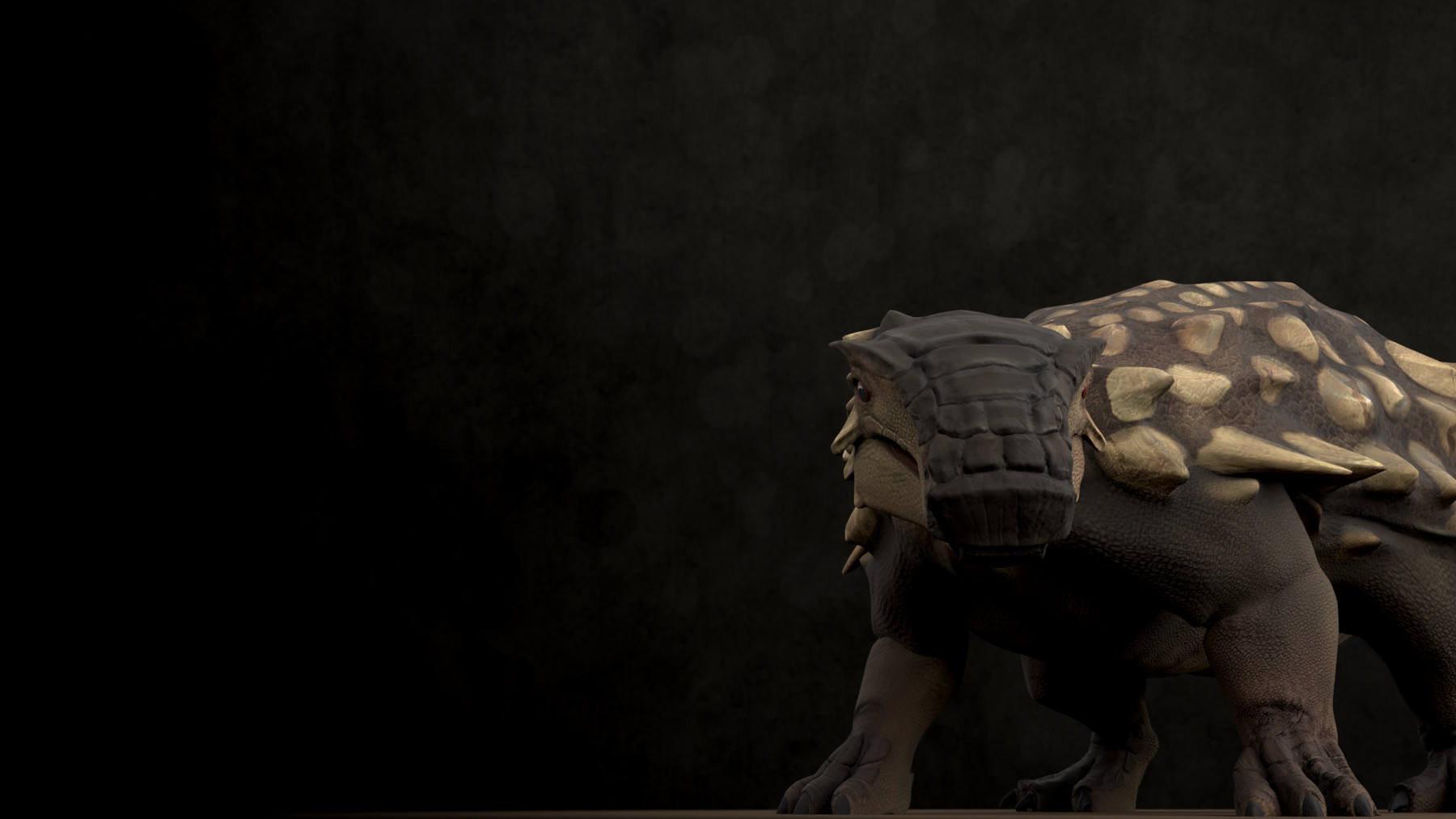 ArtStation - Nodosaurus dinosaur - 3D model | Resources
