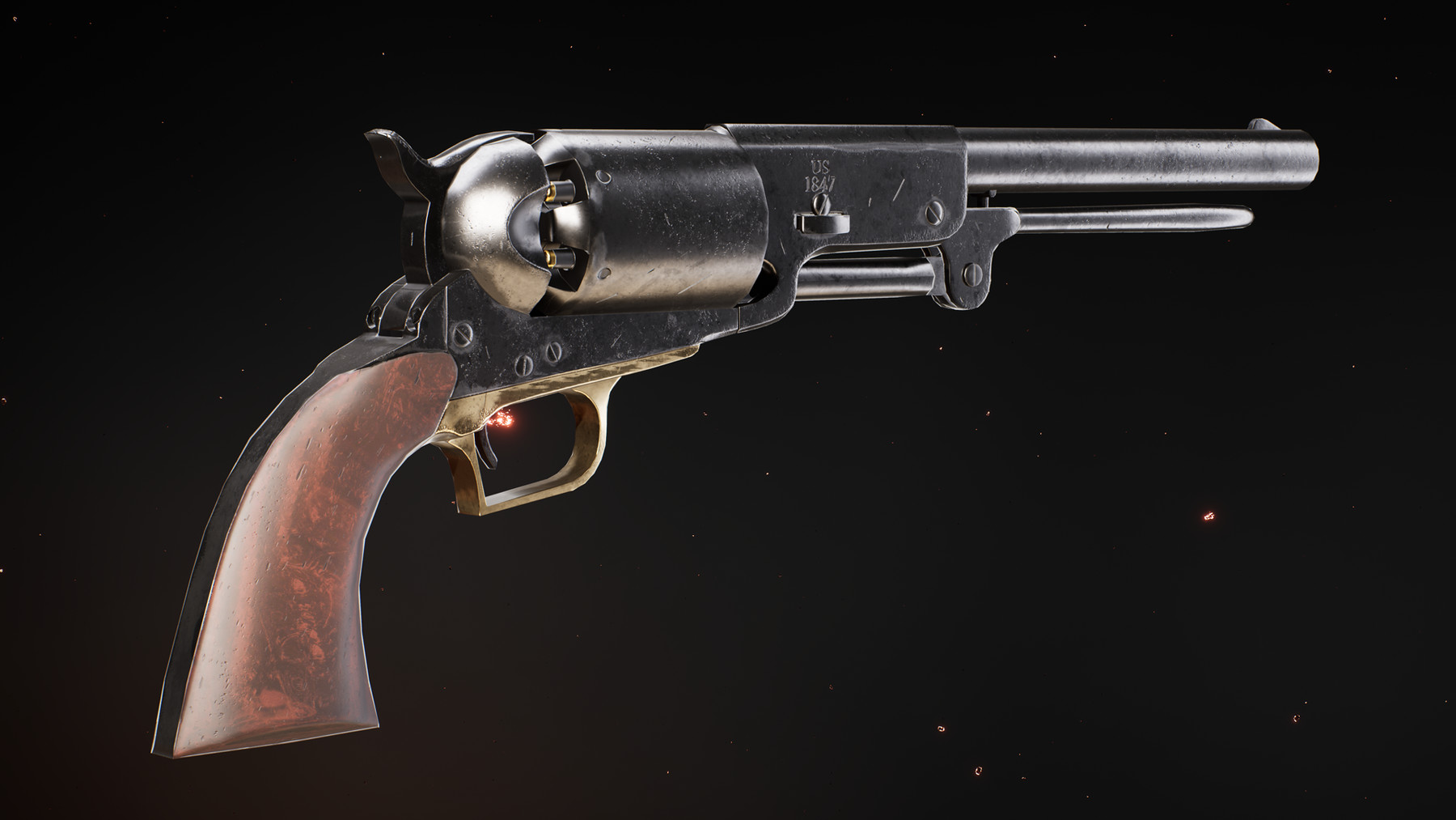 ArtStation - Colt Walker UE4 | Game Assets