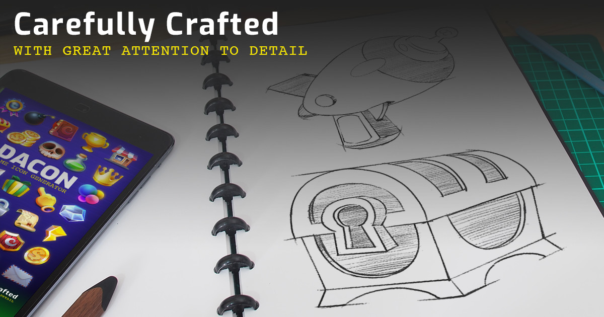 ArtStation - DACON - Game Icon Generator | Game Assets