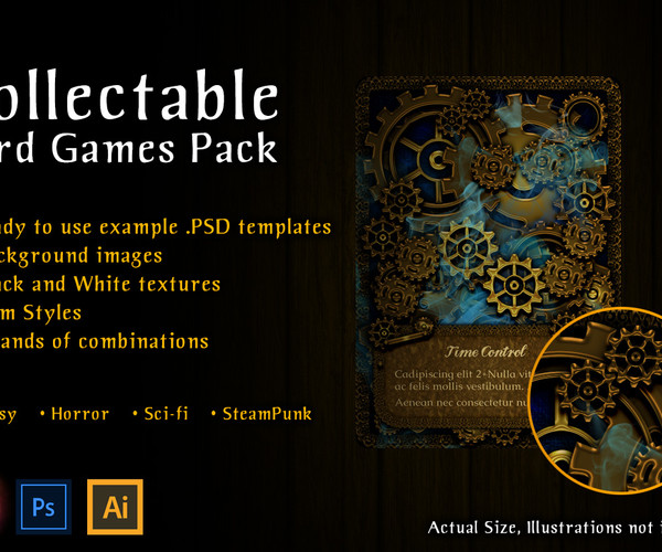 ArtStation - 20 Collectable Card Game Templates | Game Assets