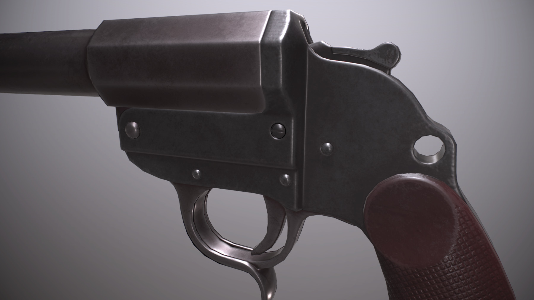 ArtStation - WWII Grenade Launcher | Game Assets