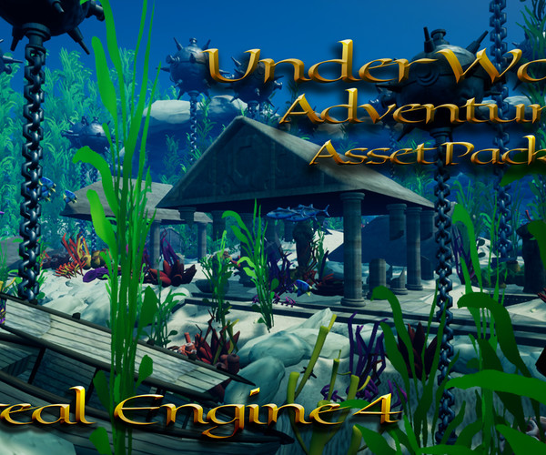 ArtStation - Underwater Adventure Asset Pack | Resources