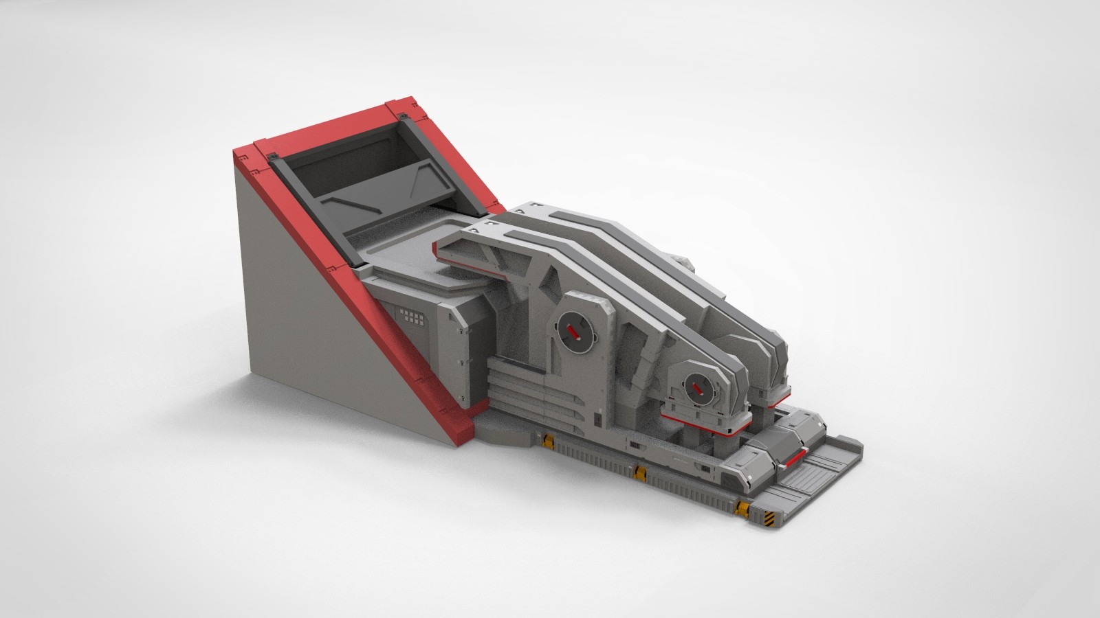 ArtStation - Sci-Fi Elements collection 2 Kitbash | Resources