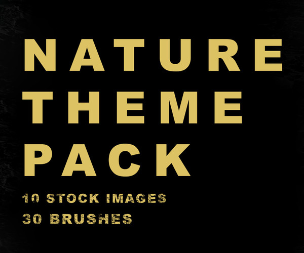 ArtStation - NATURE THEME PACK | Brushes