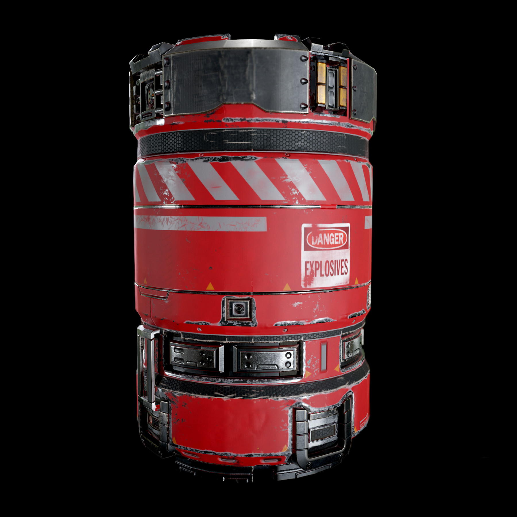 ArtStation - Sci-Fi Barrel | Game Assets