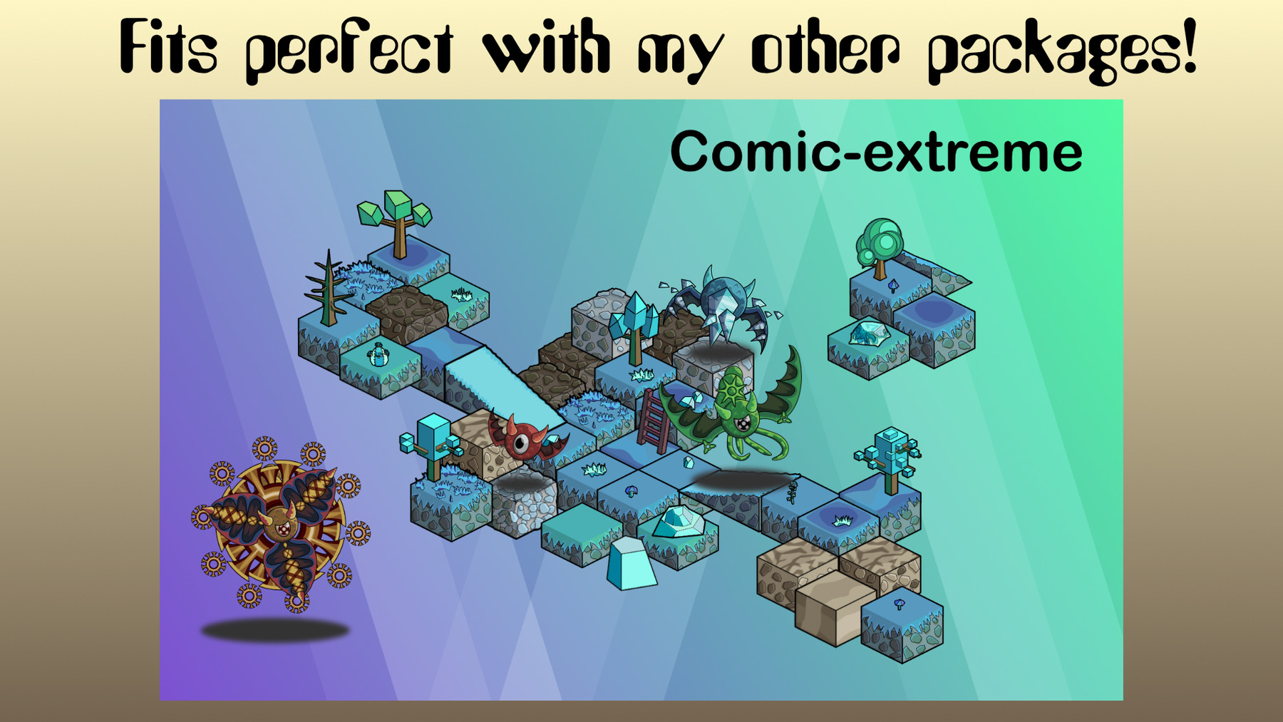 ArtStation - Creature Pack 1 Comic + Semi-Realistic | Game Assets