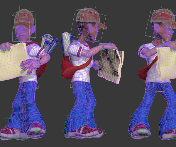 ArtStation - Paperboy | Resources