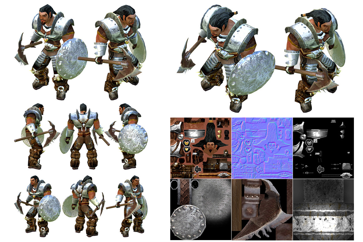 ArtStation - Warrior | Game Assets