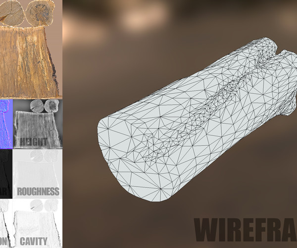 ArtStation - Log | Game Assets