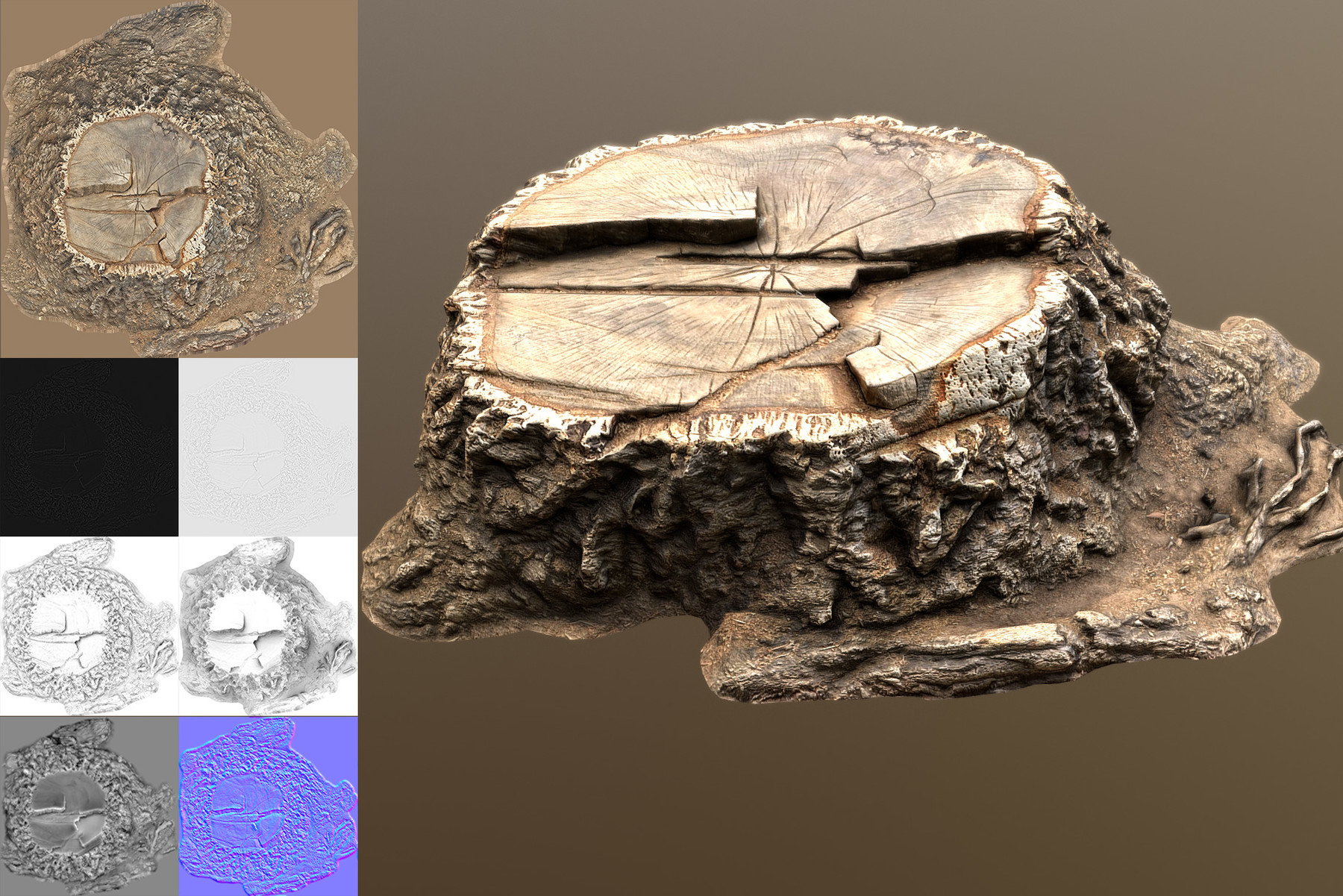 ArtStation - Stump | Game Assets