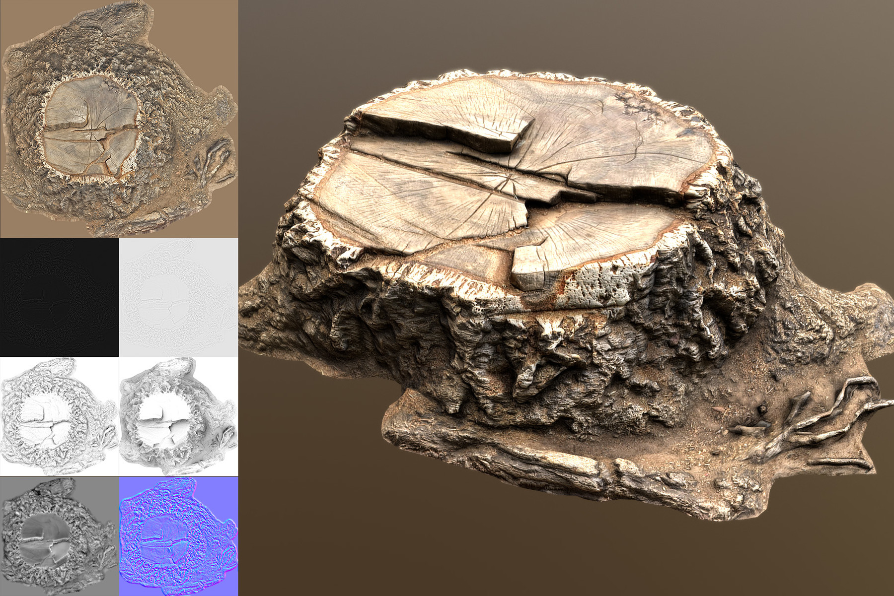 ArtStation - Stump | Game Assets