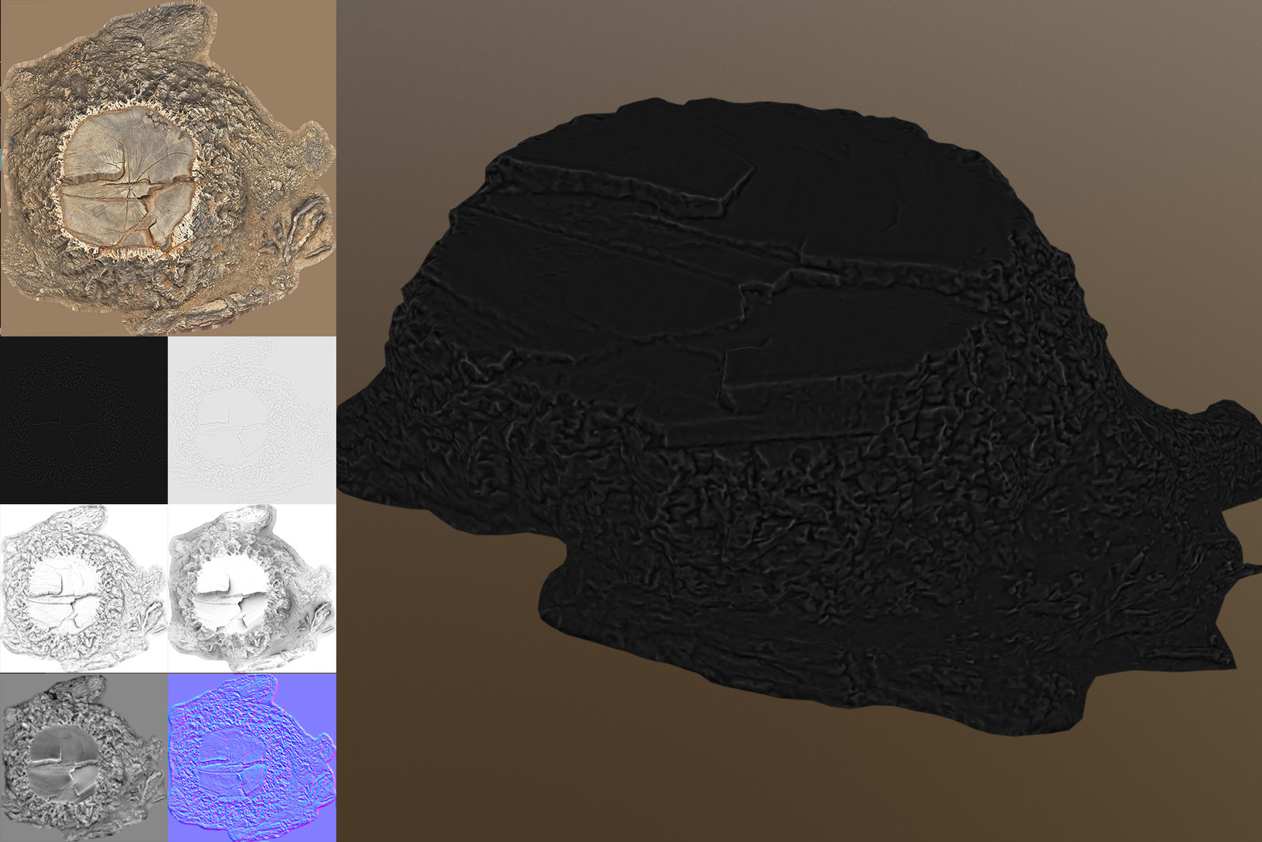 ArtStation - Stump | Game Assets