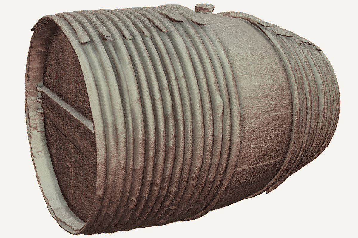 ArtStation - Photorealistic Wooden Barrel | Game Assets