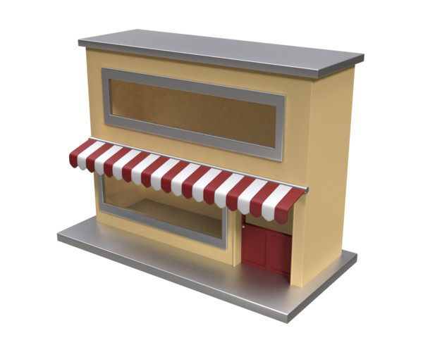 ArtStation - Small Pop-up Shop | Game Assets