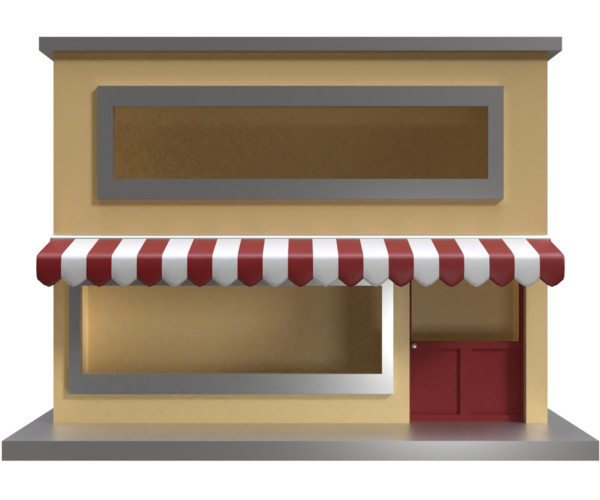 ArtStation - Small Pop-up Shop | Game Assets