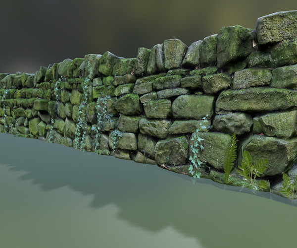 ArtStation - Stone Wall | Game Assets