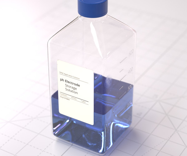 ArtStation - Laboratory Glass Bottle 3D model | Resources