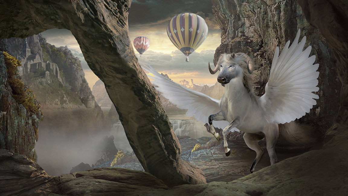 ArtStation - The dream world is real with animal | Artworks