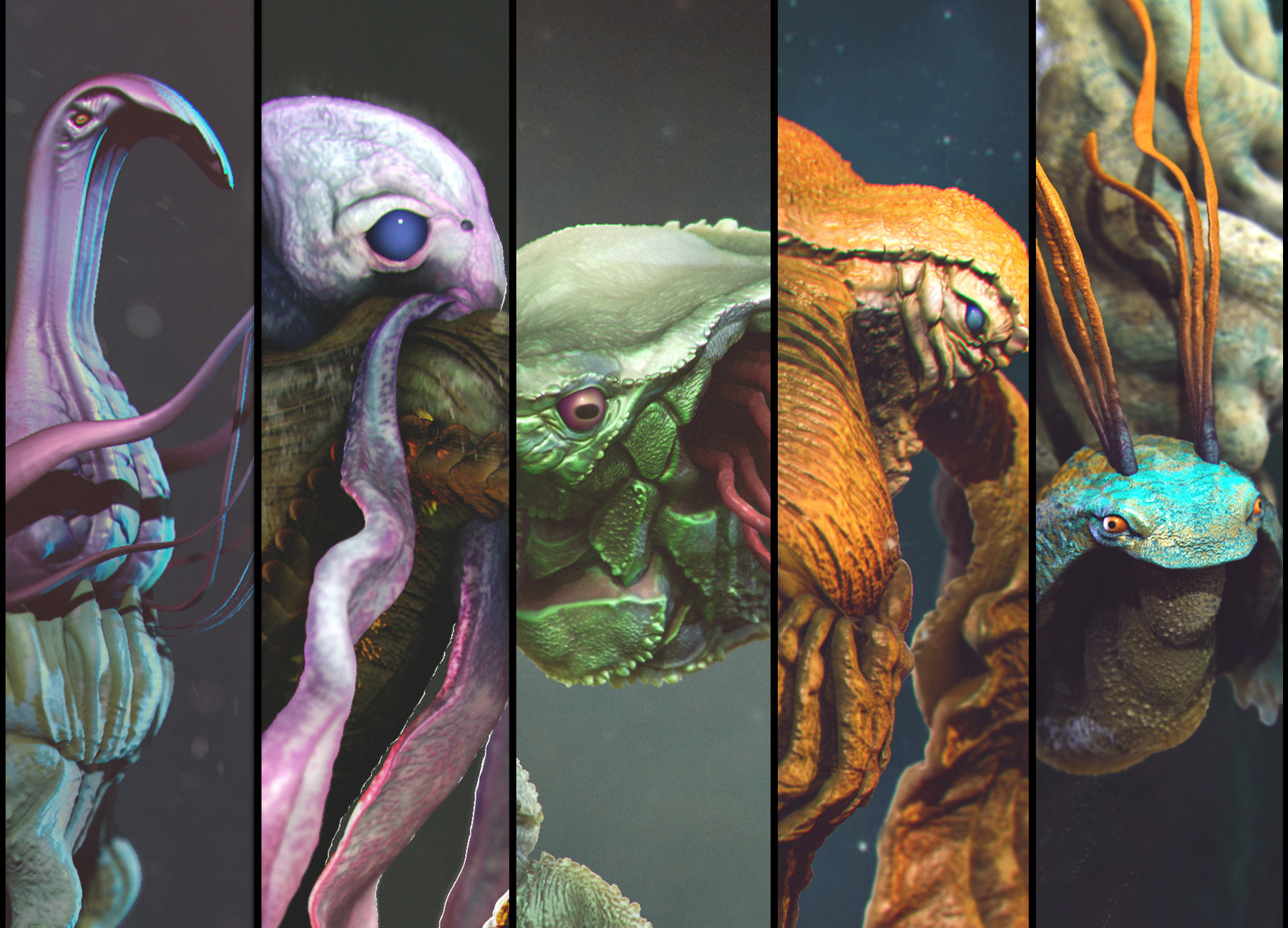 ArtStation - Volume 1 Creatures - Highpoly | Resources