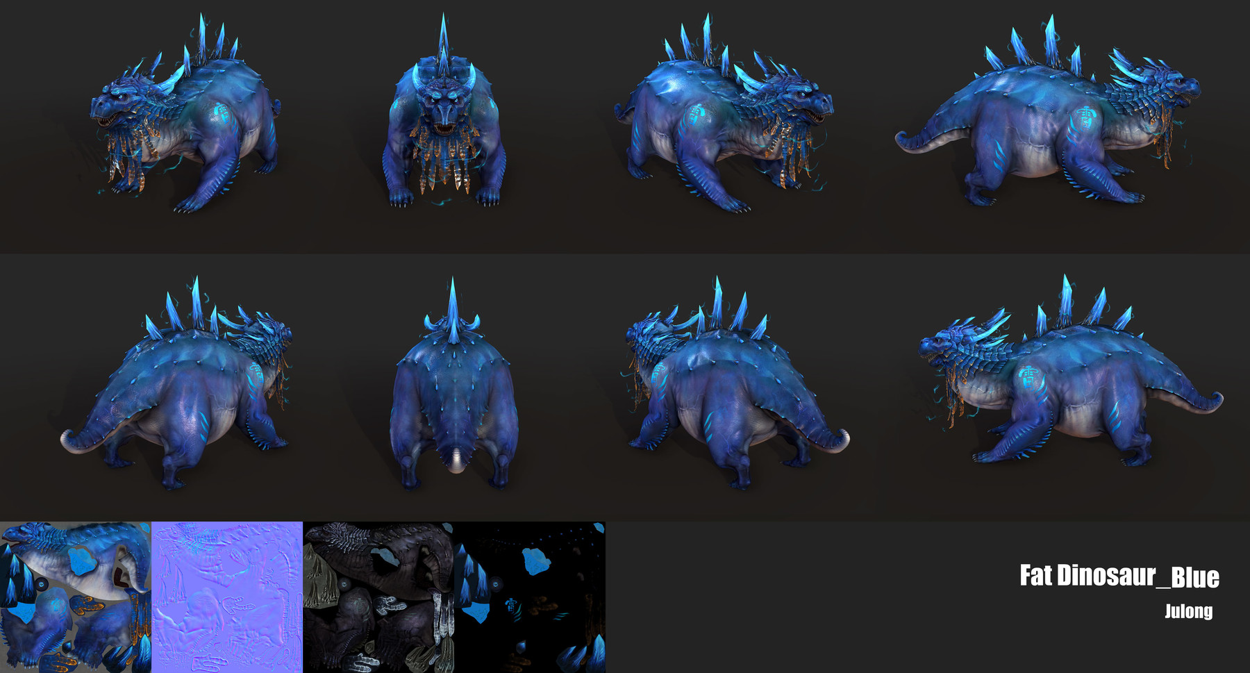 ArtStation - Fat Dinosaur | Resources