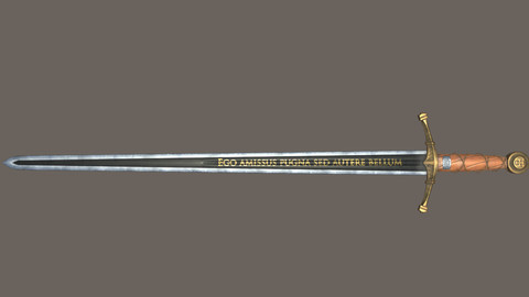 ArtStation - Game Ready Roman Sword | Game Assets