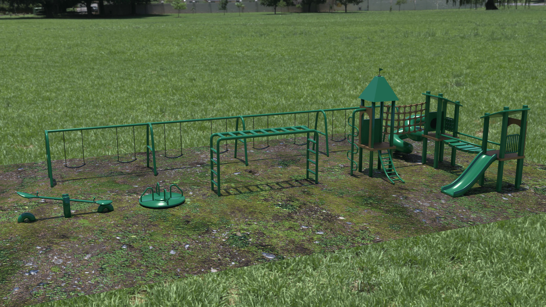 ArtStation - Playground Environment | Game Assets