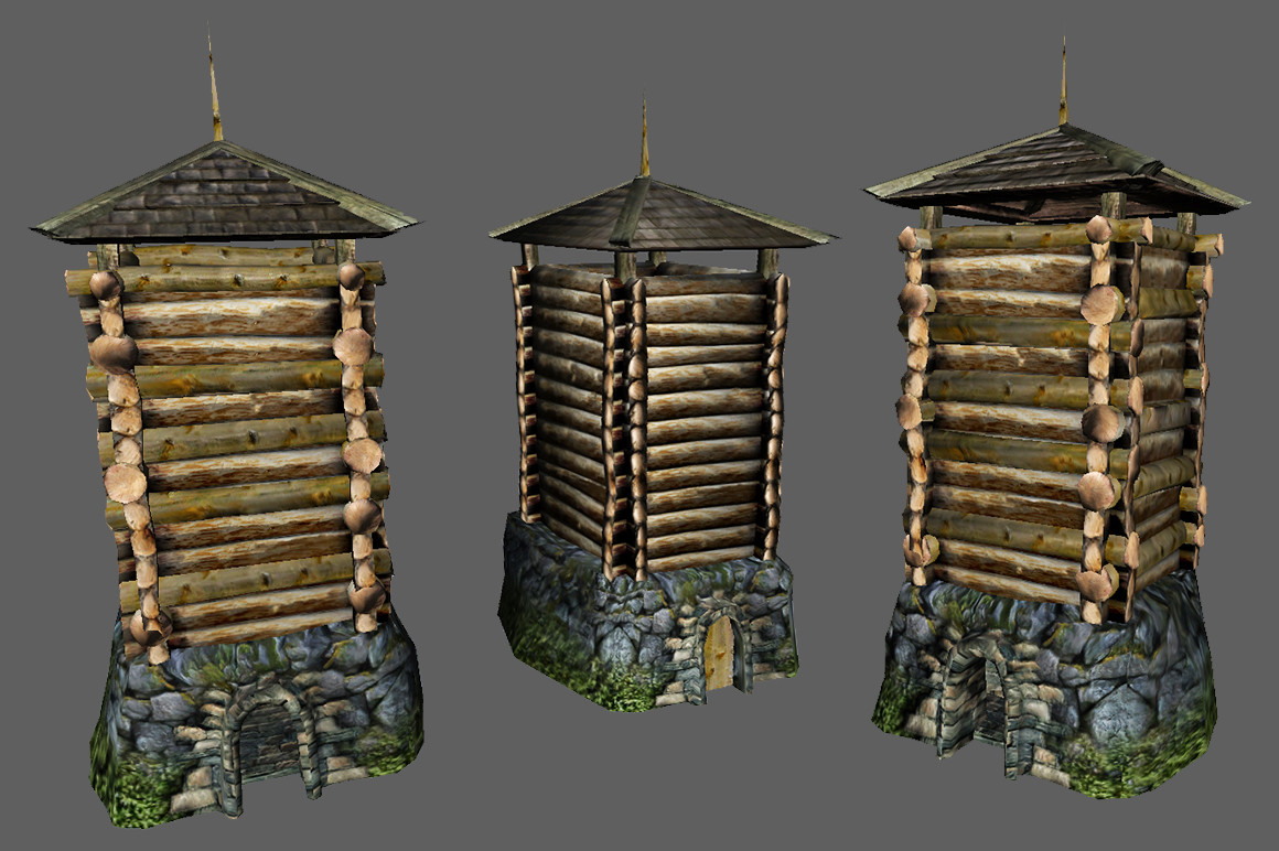 ArtStation - ort Elements Pack | Game Assets