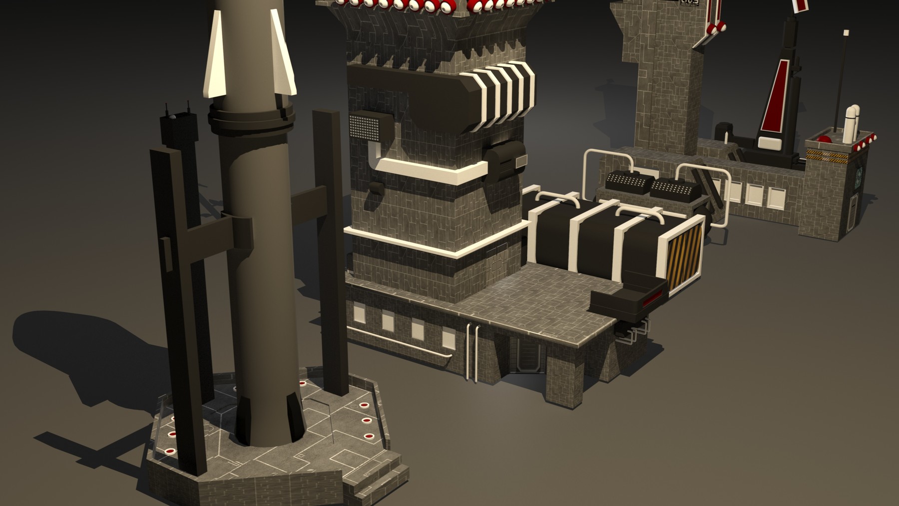 ArtStation - Mars Buildings (Base-Futuristic) | Resources