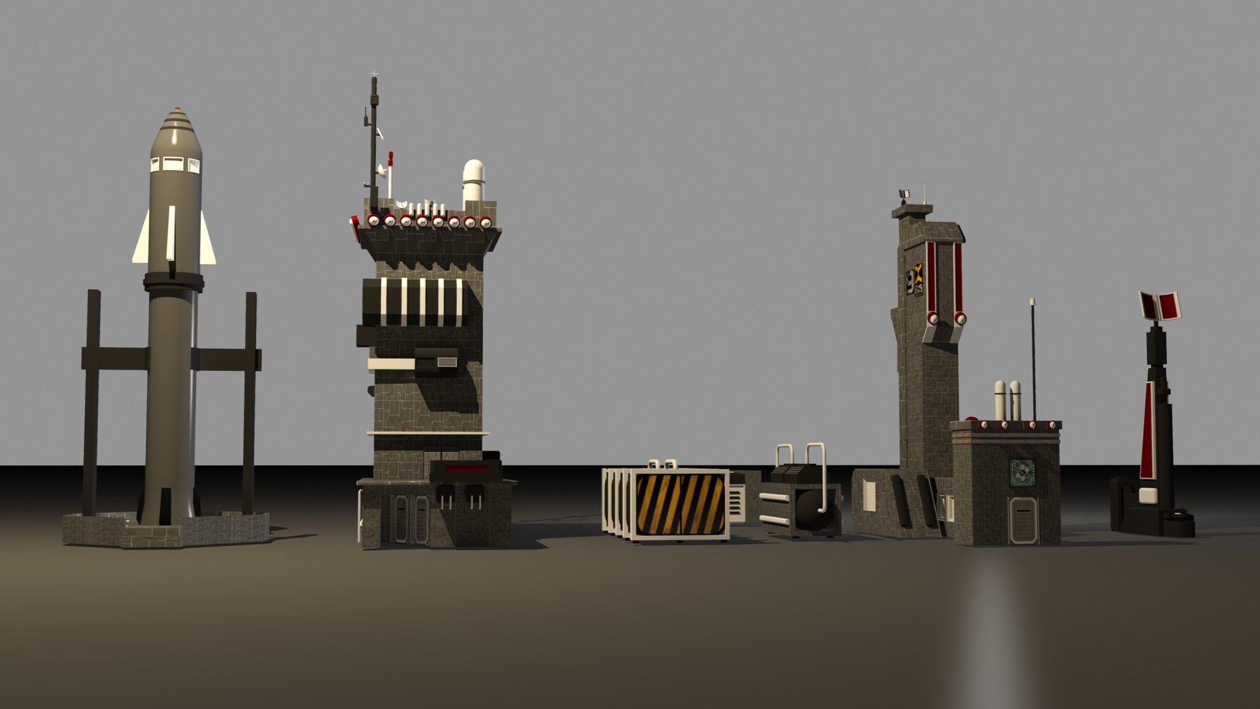 ArtStation - Mars Buildings (Base-Futuristic) | Resources