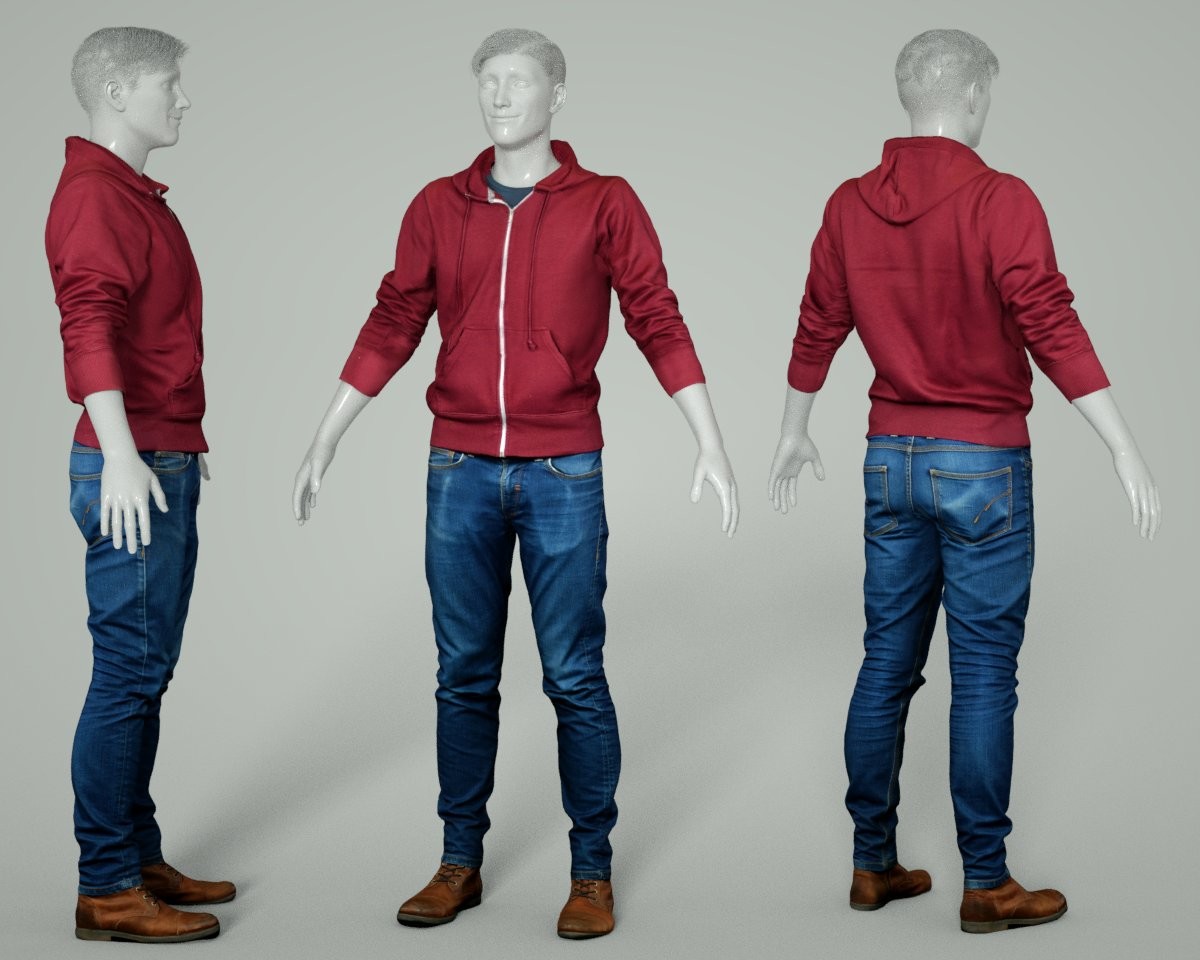 ArtStation - 10 Casual Clothing Collection Male 1 | Resources