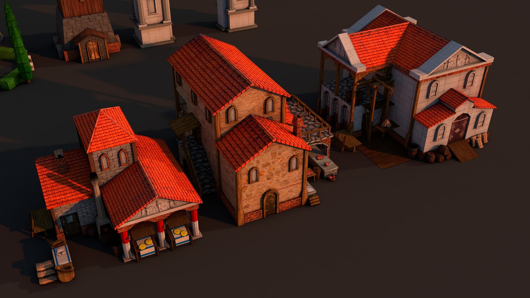 ArtStation - Rome city Package | Game Assets