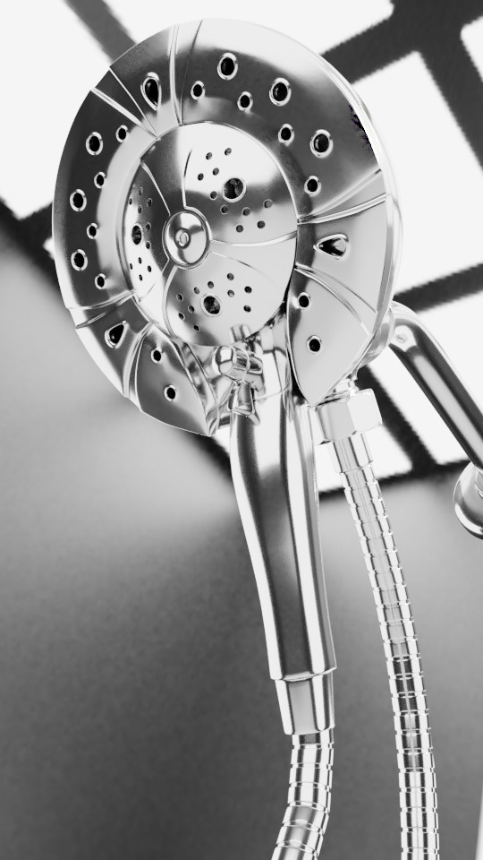 ArtStation - shower head model 3D model | Resources