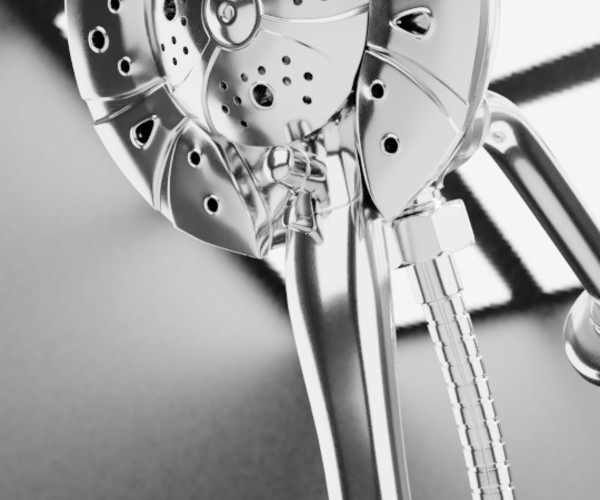 ArtStation - shower head model 3D model | Resources