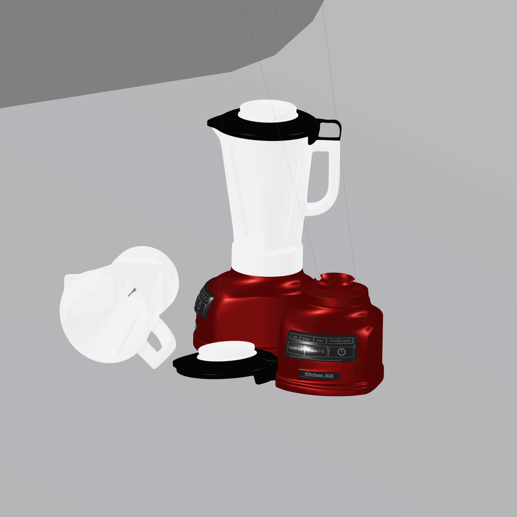 ArtStation - kitchenaid diamond blender kitchenware 3D model | Resources