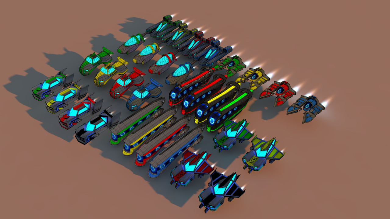 ArtStation - Cartoon Car Set | Game Assets