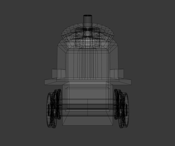 ArtStation - Low-Poly Wooden Toy Train | Game Assets