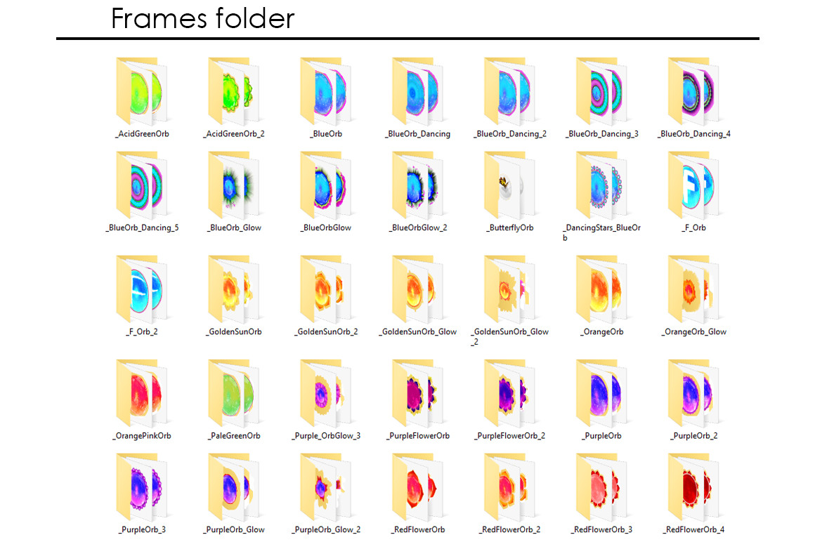 ArtStation - 2D Magic Animated Orbs | Game Assets